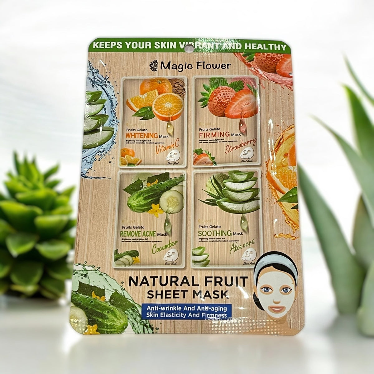 Natural Fruit Sheet Mask ( 1 piece ) – StylePhase SA